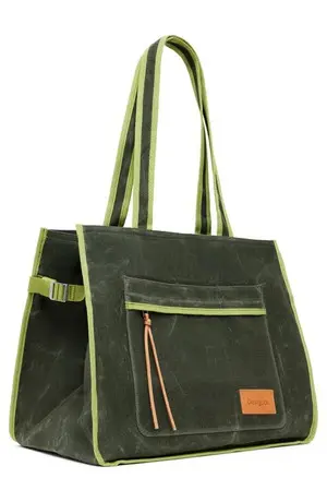 Desigual Canvas Shopper Tote Bag