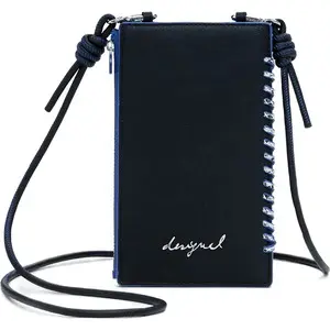 Desigual Faux Leather Crossbody Bag - Black