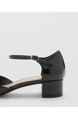 Mango Ankle Strap Pumps