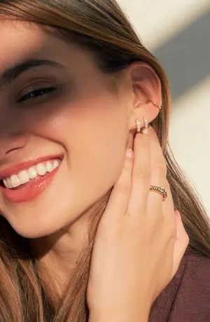 ANA LUISA Ashley Hoop Earrings