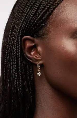 ANA LUISA Liora Drop Hoop Earrings