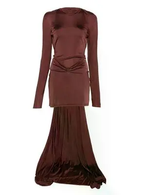 David Koma Open-back Mini Dress