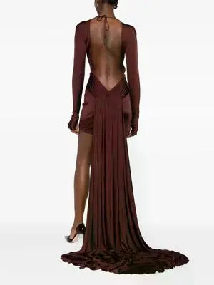 David Koma Open-back Mini Dress