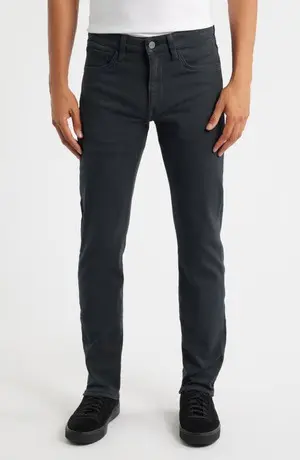 34 Heritage Courage Straight Leg Pants - Charcoal Diagonal