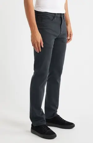 34 Heritage Courage Straight Leg Pants - Charcoal Diagonal