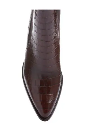 Paul Green Cojo Chelsea Boot - Cigar Antic Croco