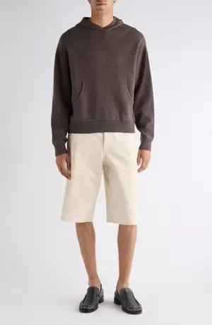Acne Studios Klama Hooded Cashmere Blend Sweater