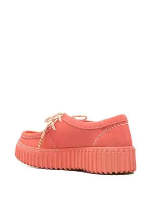 Clarks Torhill Loafers - Red