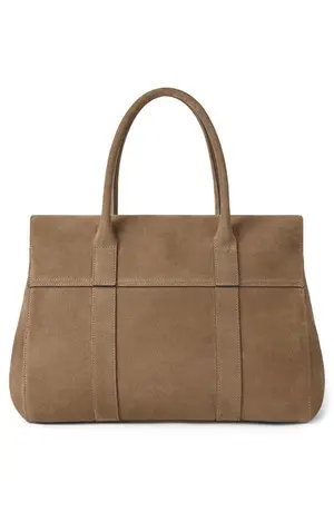 Mulberry Bayswater Suede Satchel