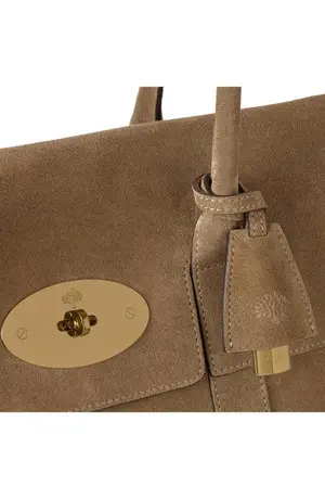 Mulberry Bayswater Suede Satchel