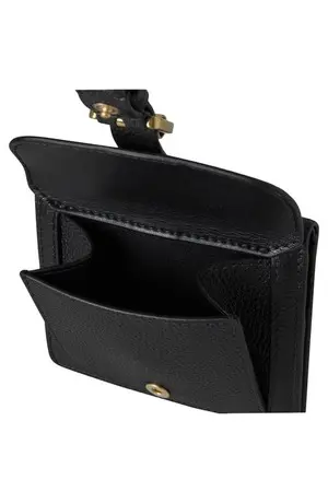 Mulberry Small Roxanne Classic Grained Leather Wallet - Black