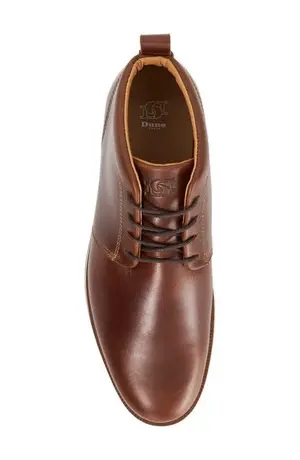 Dune London Plain Toe Chukka Boot - Brown