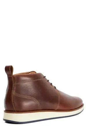 Dune London Plain Toe Chukka Boot - Brown