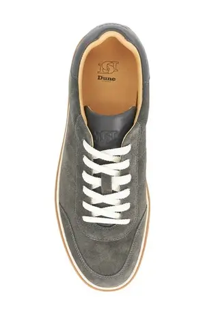 Dune London Tony Suede Low-top Sneakers - Grey