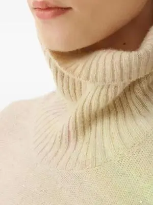 Fabiana Filippi Sequin-embellished Turtleneck Sweater