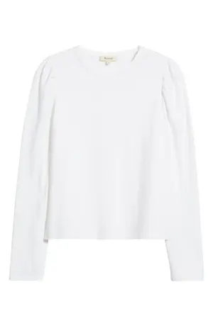 Madewell Cotton Puff-sleeve Top