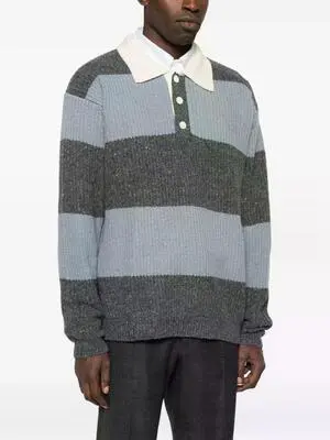 DUNST Striped Sweater