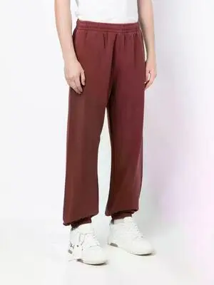 Off-White Logo-print Cotton Track Pants - Blue