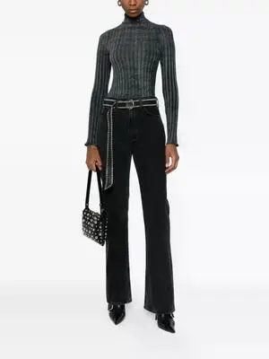 AGOLDE Five-pocket Straight Leg Jeans