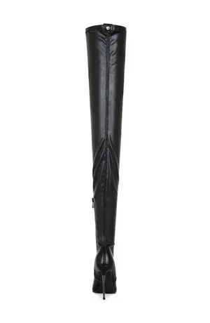AZALEA WANG Milandra Thigh High Stiletto Boots