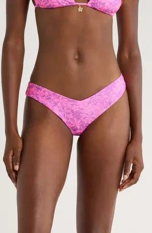 KULANI KINIS V-cut Bikini Bottom - Bubble Berry