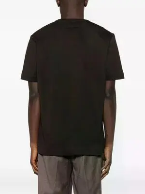 Zegna Embroidered-logo T-shirt