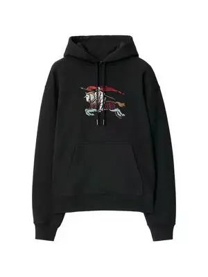 Burberry Equestrian Knight-embroidered Hoodie
