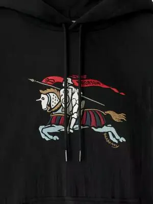 Burberry Equestrian Knight-embroidered Hoodie