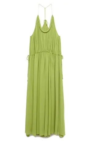 Mango Halter Maxi Dress