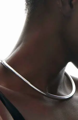 Demarson Miley 2.0 Collar Necklace - Silver