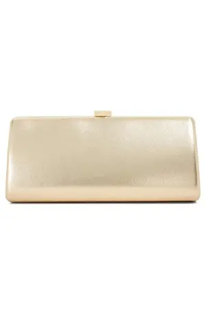 Dune London Belinda Frame Clutch - Gold