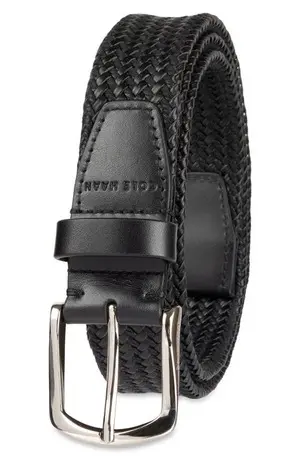 Cole Haan Braided Leather And Rope Belt