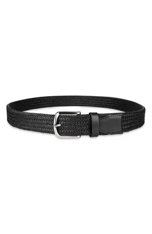 Cole Haan Braided Leather And Rope Belt