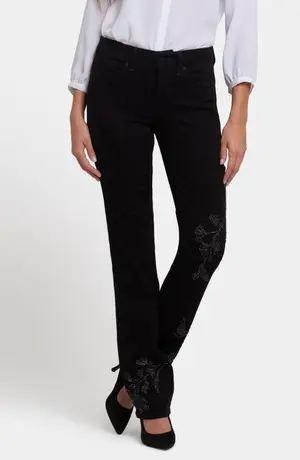 Nydj Embroidered Jeans For Women