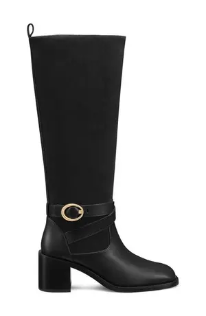 STUART WEITZMAN Benni Riding Boot 55 - Black