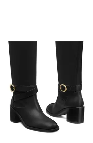 STUART WEITZMAN Benni Riding Boot 55 - Black