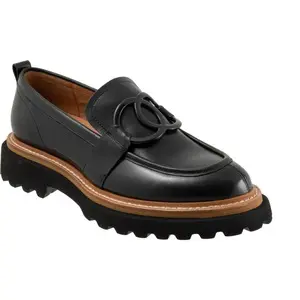 Eos Abbi Lug Sole Bit Loafer - Black