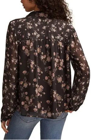 Lucky Brand Floral Button-up Shirt