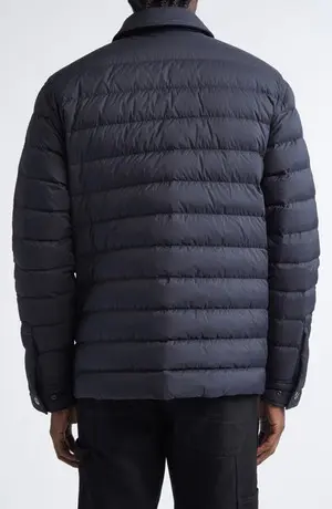 Burberry Shea Quilted Down Overshirt - Black