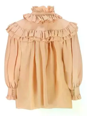 Chloé Ruffled Blouse - Neutrals
