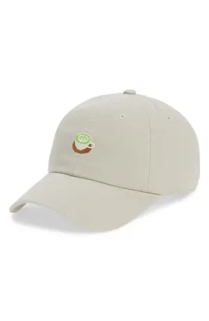 American Needle Matcha Embroidered Baseball Cap Stone