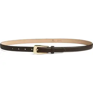 B-low The Belt Adrian Leather Belt Chocolate Gold