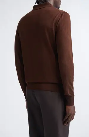 Isaia Long Sleeve Wool