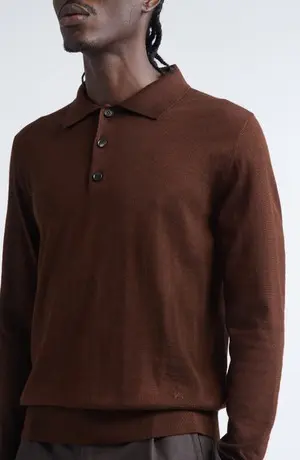 Isaia Long Sleeve Wool