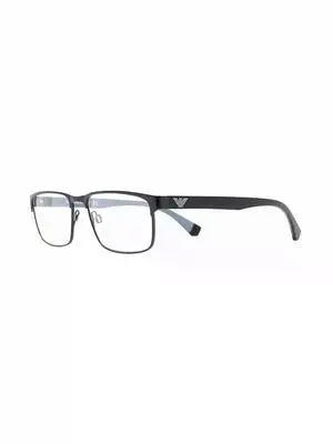 Emporio Armani Square Frame Glasses - Black