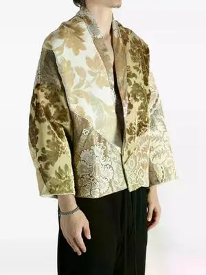 EMERGENCY ROOM Patchwork Open-front Jacket