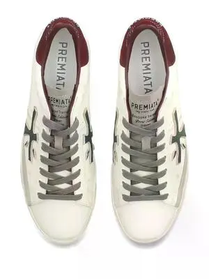 Premiata Steven Logo-embellished Leather Sneakers