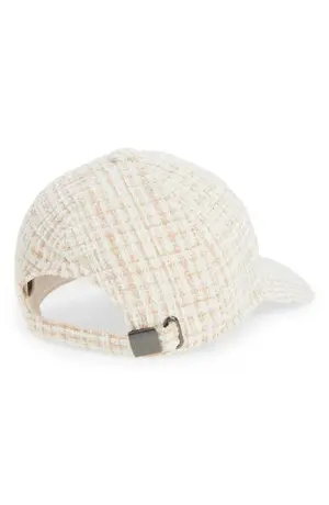 Nordstrom Tweed Baseball Cap - Tan
