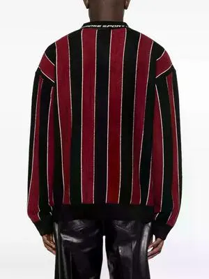 Martine Rose Striped Polo Shirt - Red