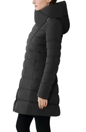 Soia & Kyo Judy Water Resistant 700 Fill Power Hooded Down Coat